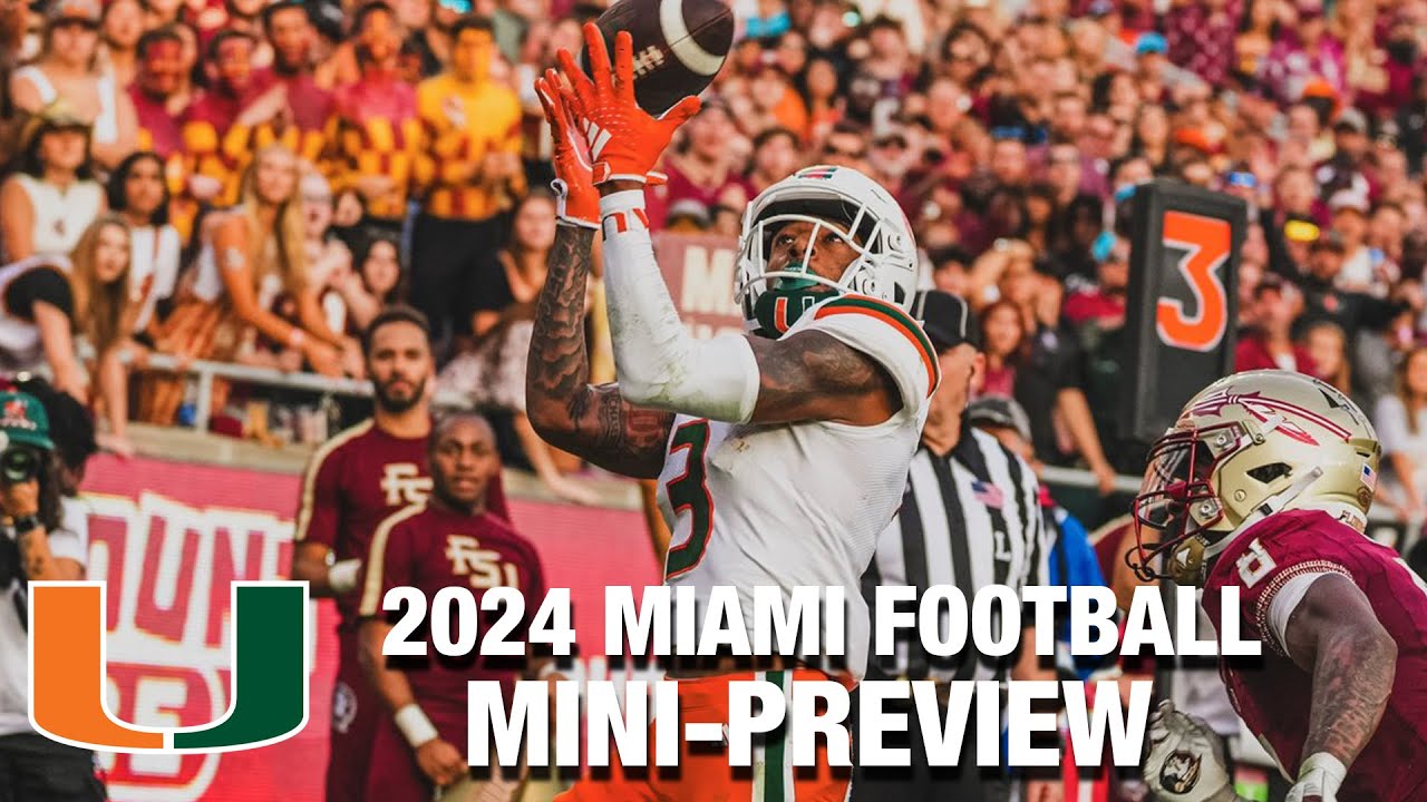 2024 Miami Football Mini-Preview | 2024 ACC Football - YouTube