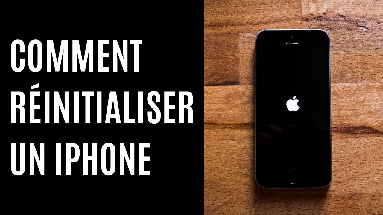 Comment réinitialiser un iPhone - YouTube