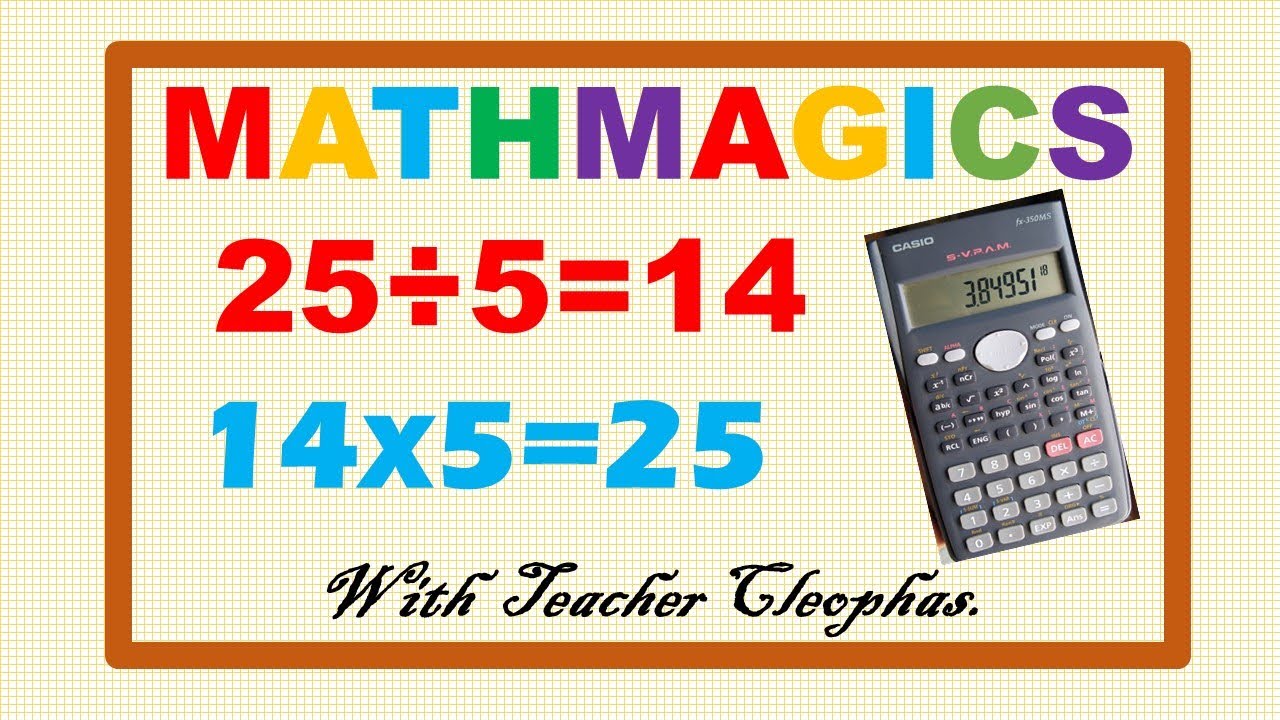 DON'T TRY THIS WITH YOUR BELOVED CHILD: MATHMAGICS - YouTube