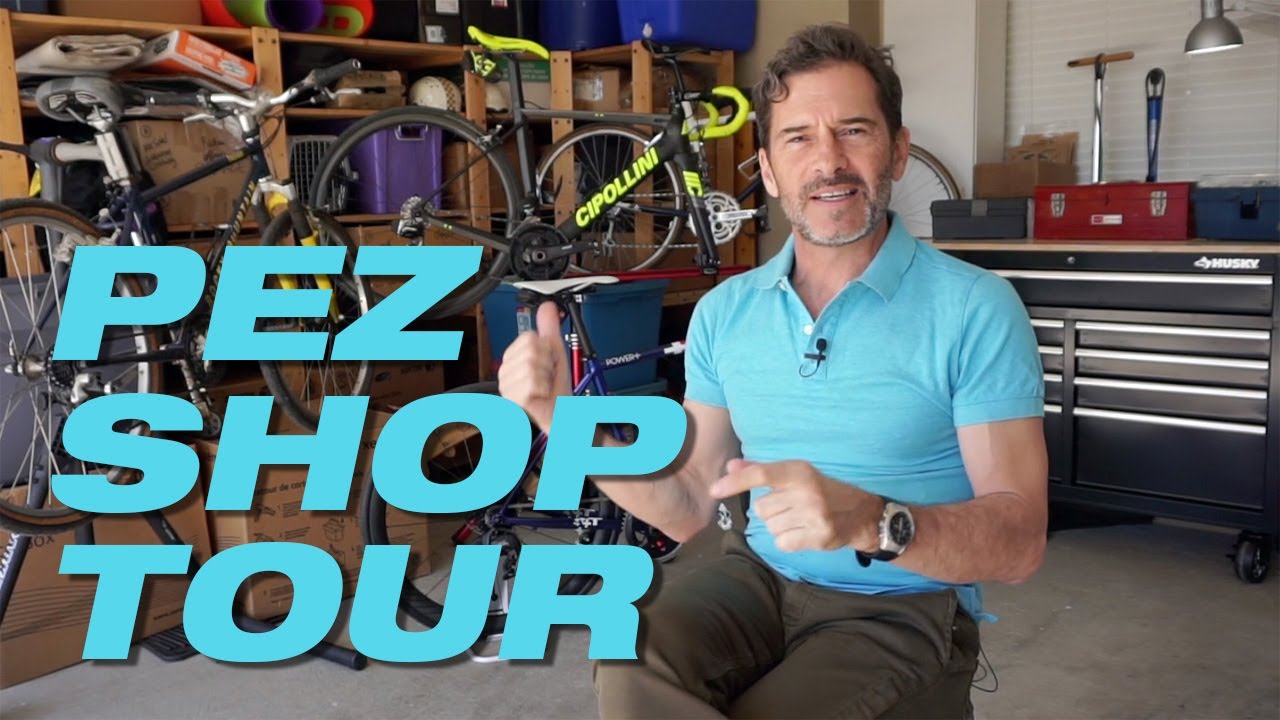 The PEZCycling Home Bike Shop Tour - YouTube