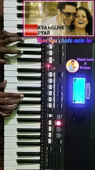 Tum kyu chale aate ho - Easy piano tutorial #songs (Kya mujhe pyaar hai) #ytshorts #trending # ...