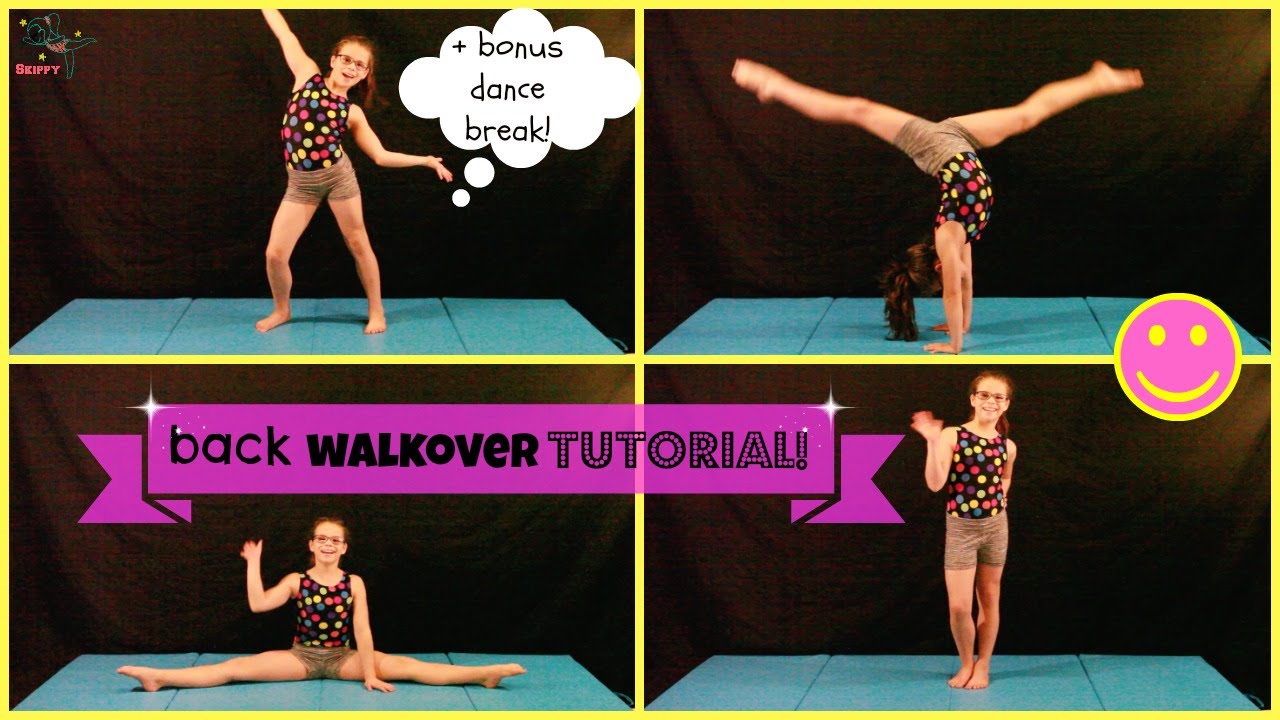 **Back walkover**Gymnastics Tutorial | Skippy the gymnast - YouTube