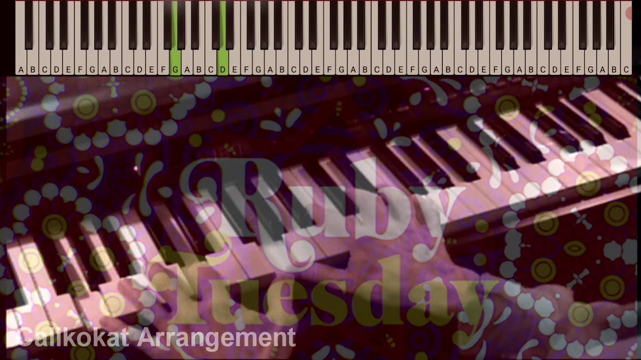 Ruby Tuesday - Rolling Stones - Piano Acordes - Chordify