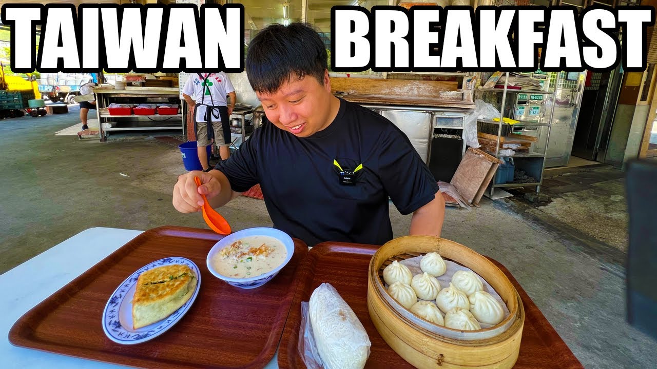 Traditional Taiwanese Breakfast In Taiwan - Ultimate Taiwan Street Food ...