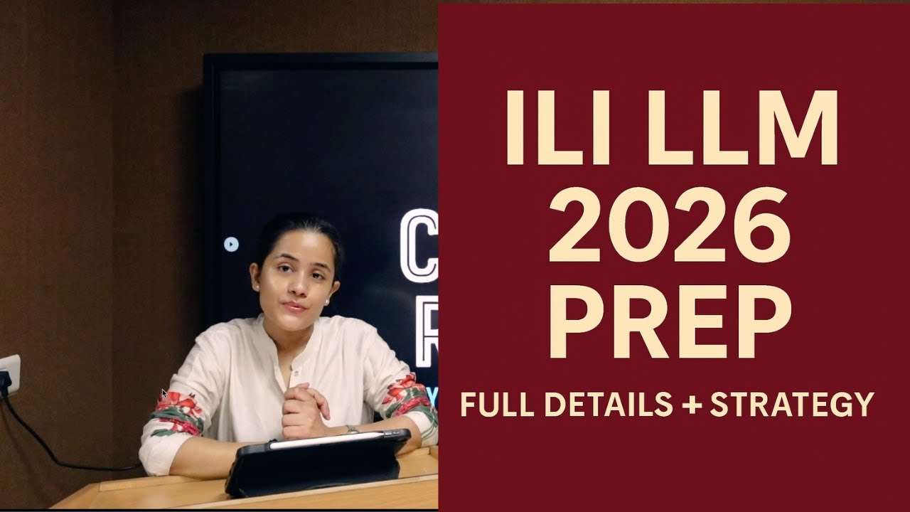 ILI LLM Entrance 2026 | Indian Law Institute Delhi | Syllabus, Strategy ...