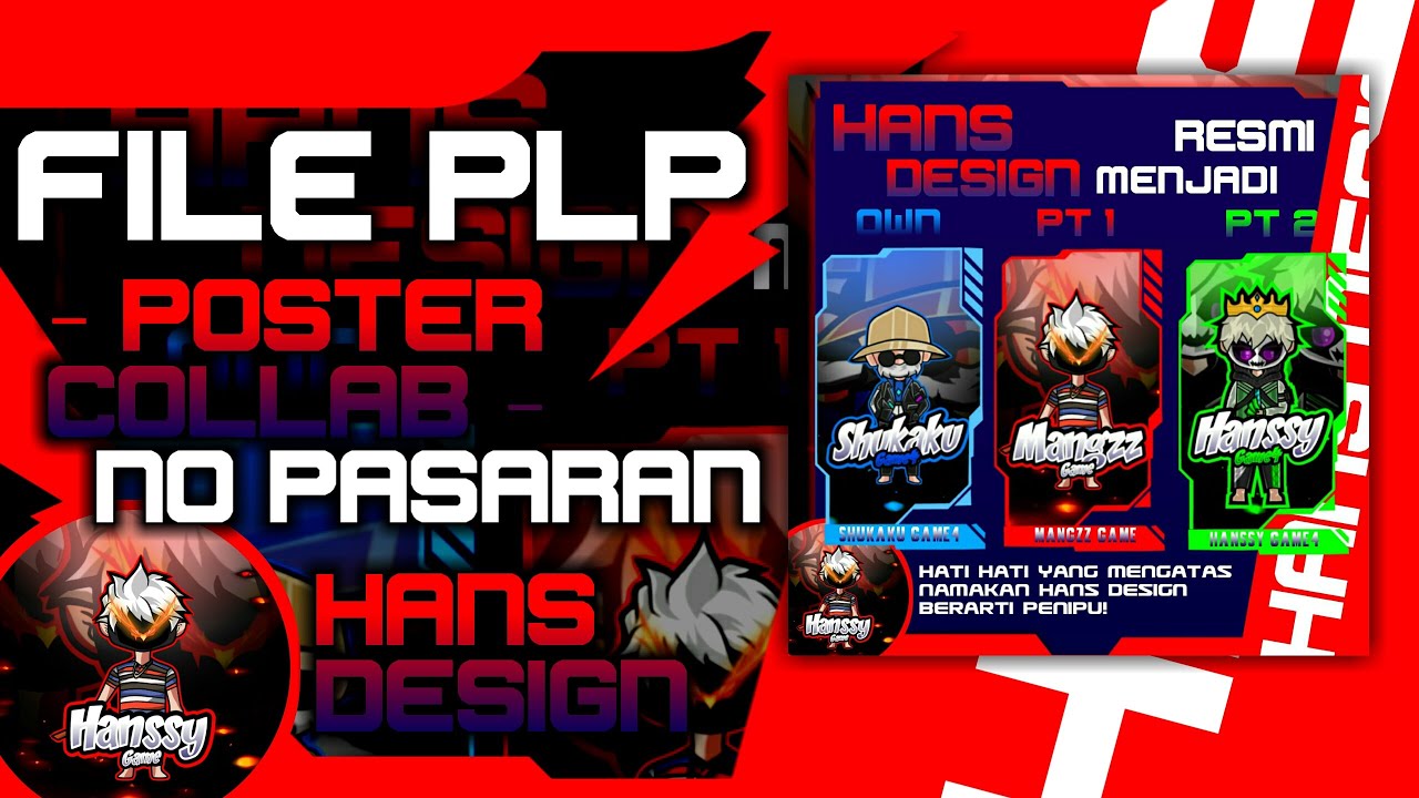 File Plp logo poster Collab 3 trio😱by Kazuxs Design - YouTube