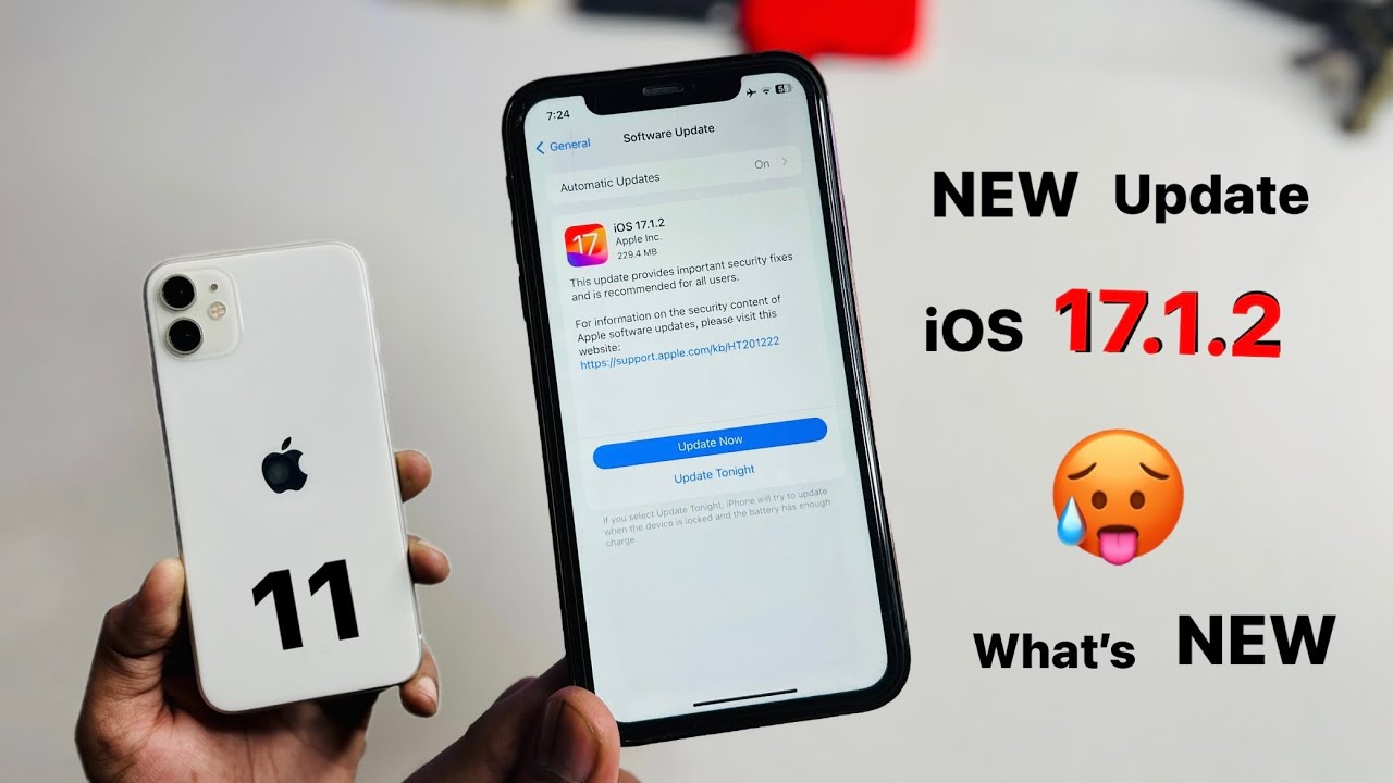 New update for iPhone 11 - iOS 17.1.2 - What’s NEW - YouTube