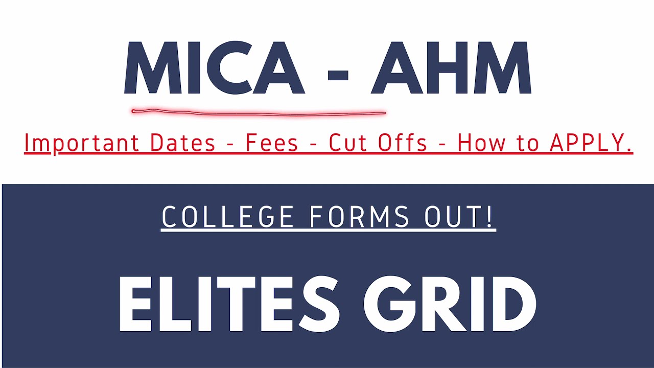 MICA - Complete Details | Fees | Cut offs | Admission Process | How to ...