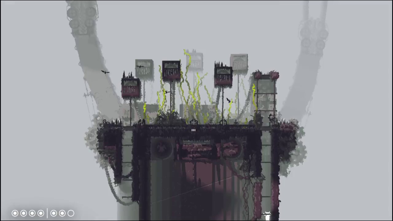 Rain World - to the top of the shoreline tower - YouTube