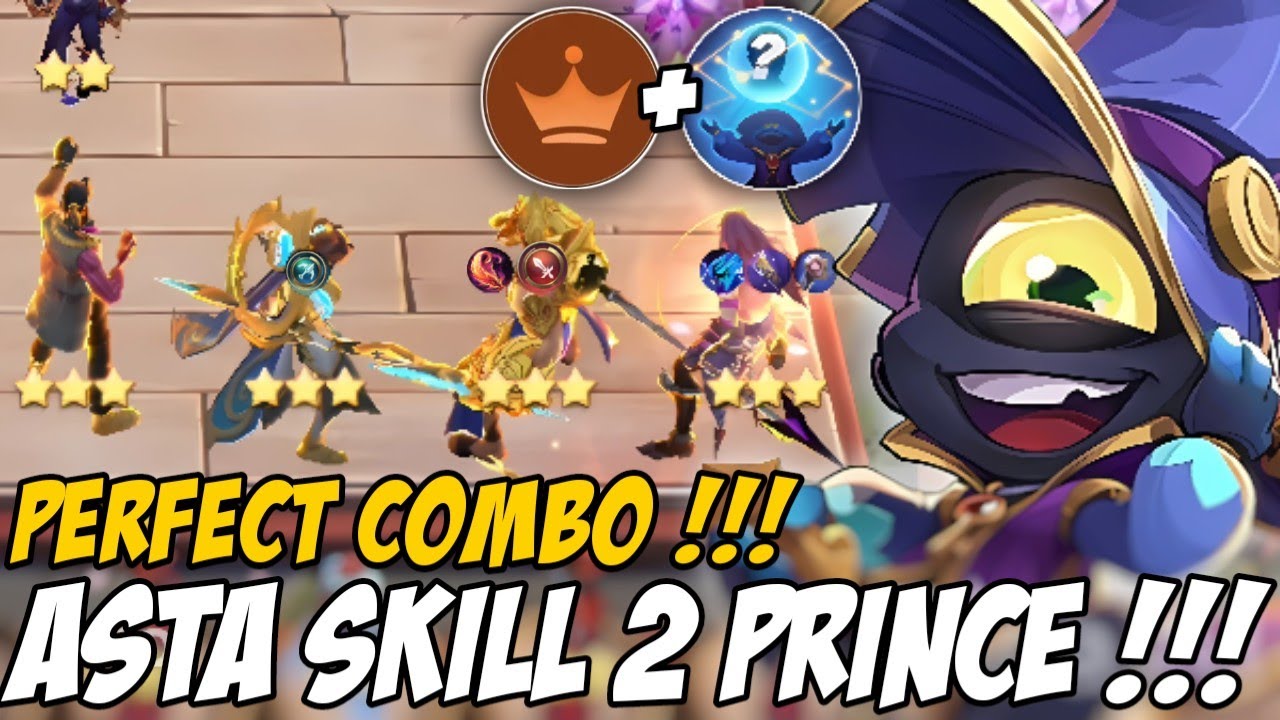 ASTA SKILL 2 PRINCE | PERFECT STRATEGY !!! Mobile Lagends MAGIC CHESS ...