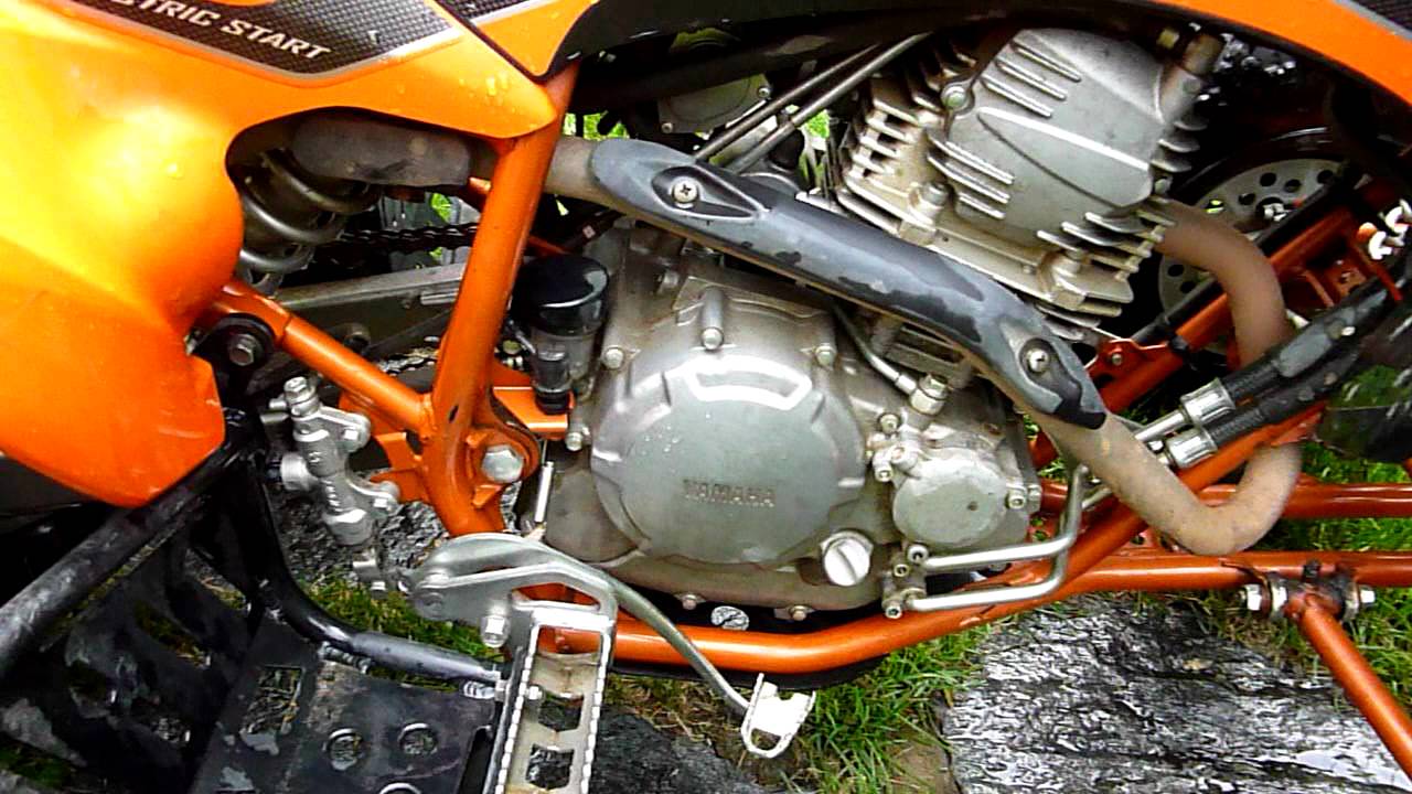 2008 Yamaha Raptor 250cc Special Edition Orange and Black (With Mods ...