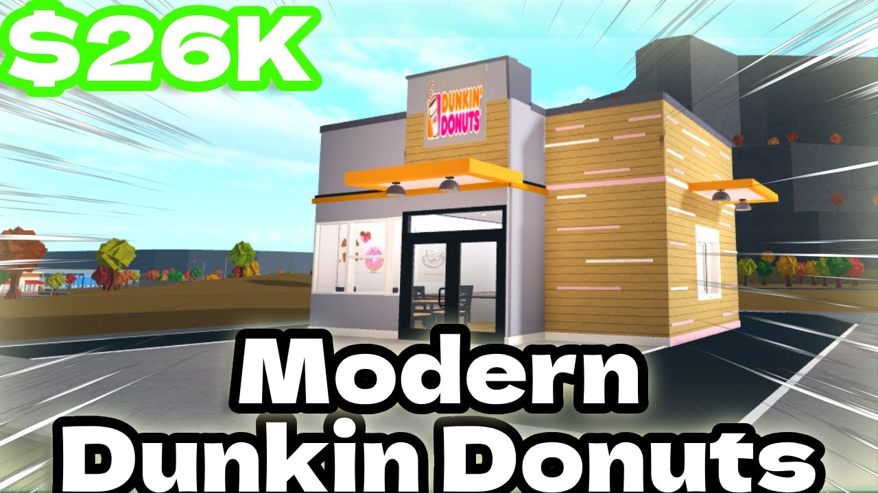 How To Build A Modern Dunkin Donuts Tutorial - YouTube