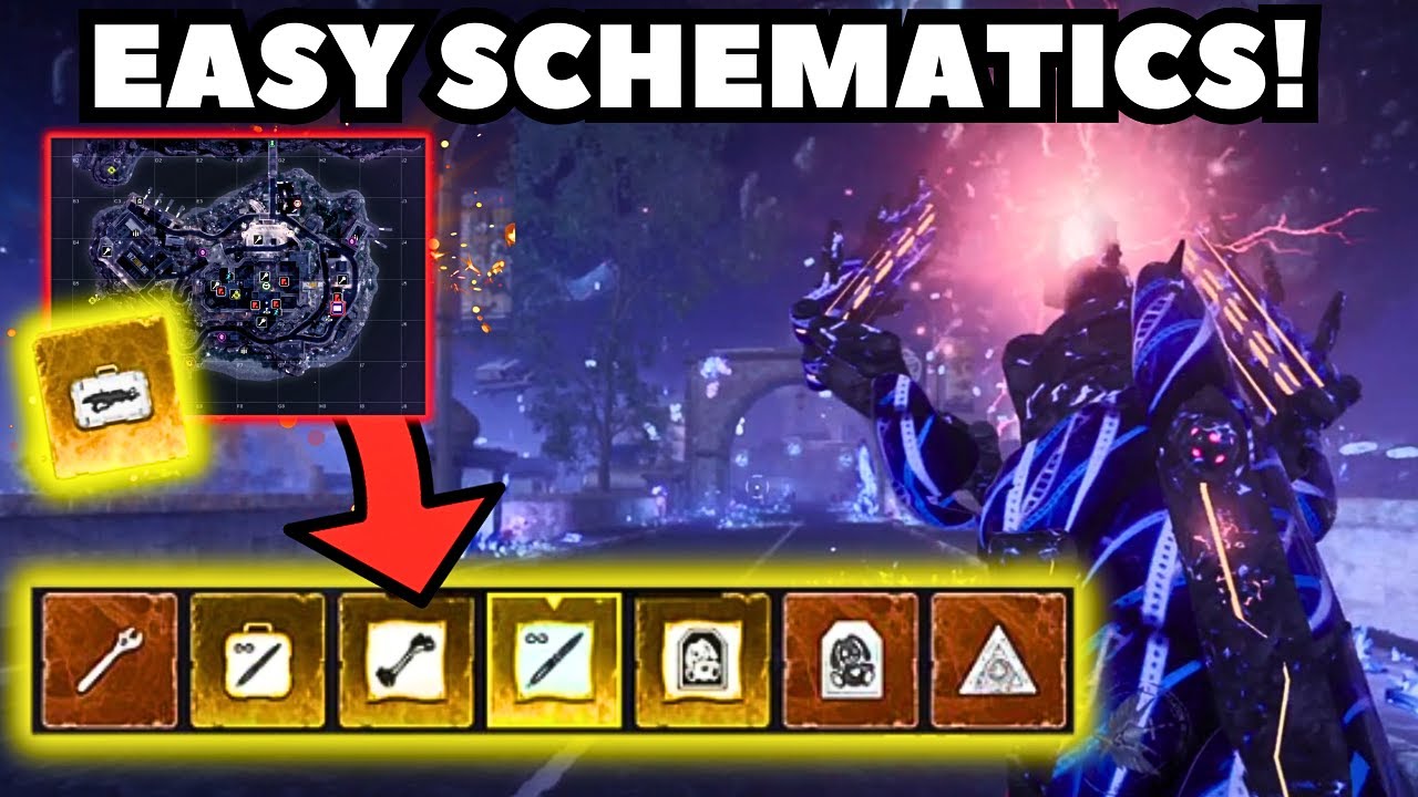 The Best Schematics in MW3 Zombies Are Easy To Get Now Solo - YouTube