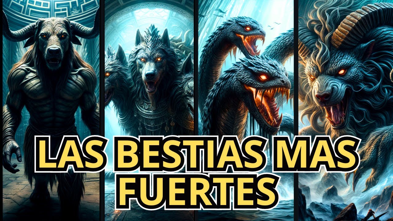 Las Bestias Mas Fuertes De La Mitología Griega - YouTube