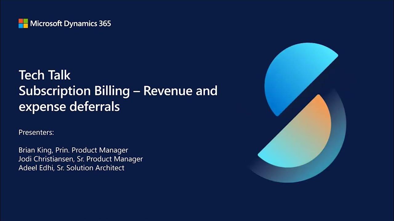 Subscription Billing Deferrals And Allocations TechTalk YouTube subscription-billing-deferrals-and-allocations-techtalk-youtube