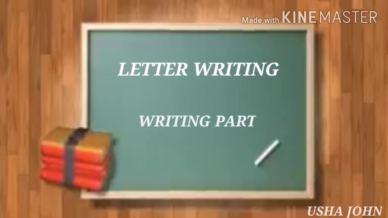 LEETER WRITING,WRITING PART,ENGLISH,CLASS-III - YouTube