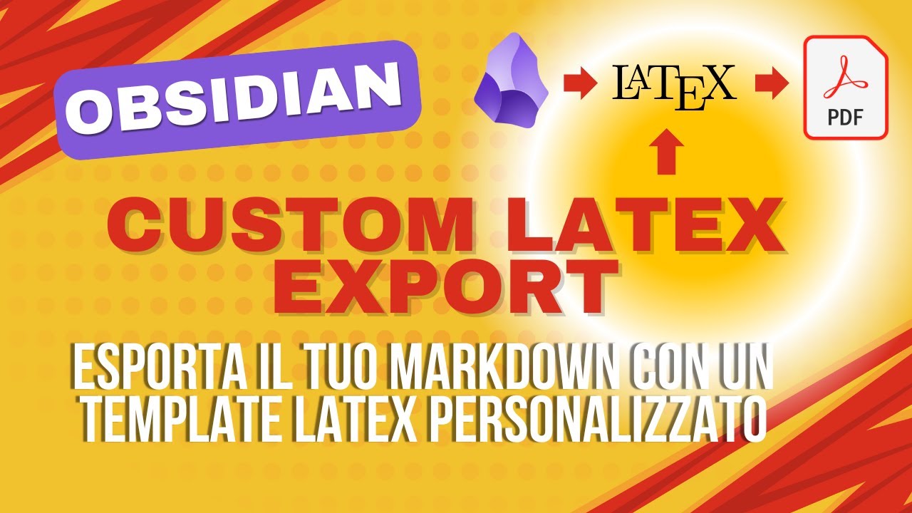 Obsidian Custom Latex Template Export Via Pandoc Cli E Pandoc Plugin