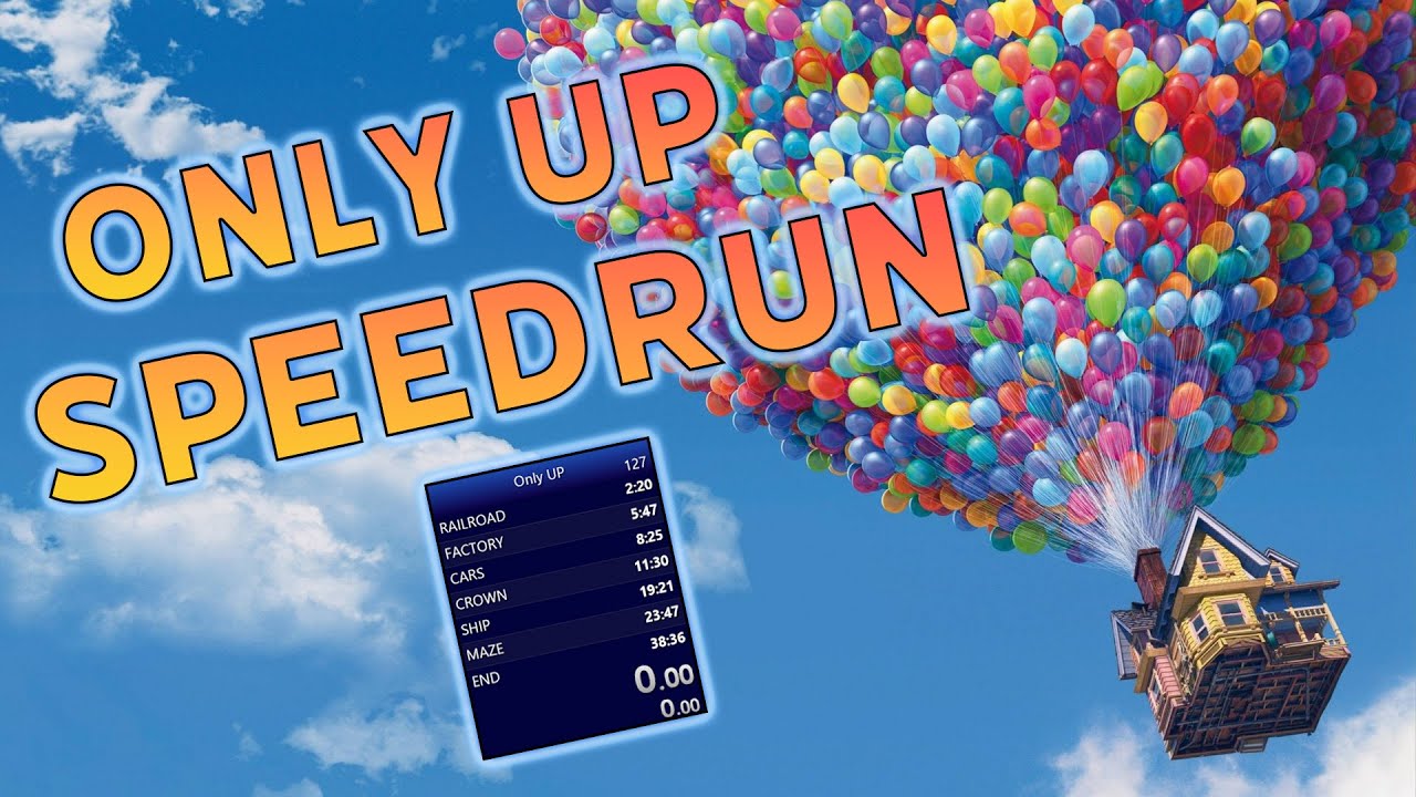 ONLY UP SPEEDRUN || EASY MODE - YouTube
