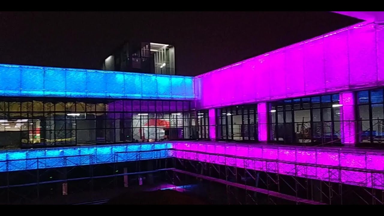 how to make a complex layout DMX project - YouTube