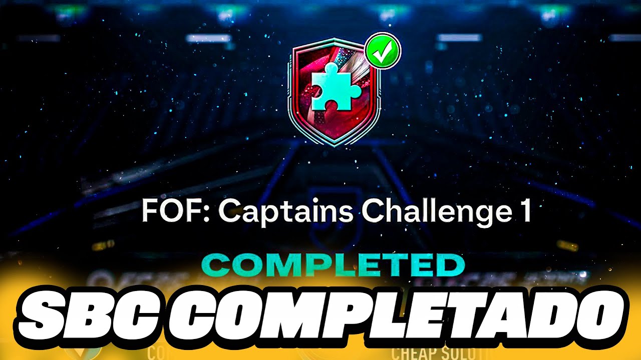 DESAFÍO 1 DE FDF CAPITANÍA SBC EA FC 26 - YouTube