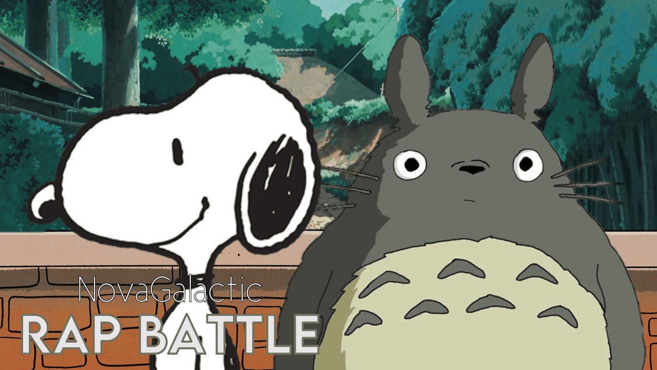 Snoopy vs Totoro - Peanuts vs My Neighbor Totoro | Rap Battle - YouTube
