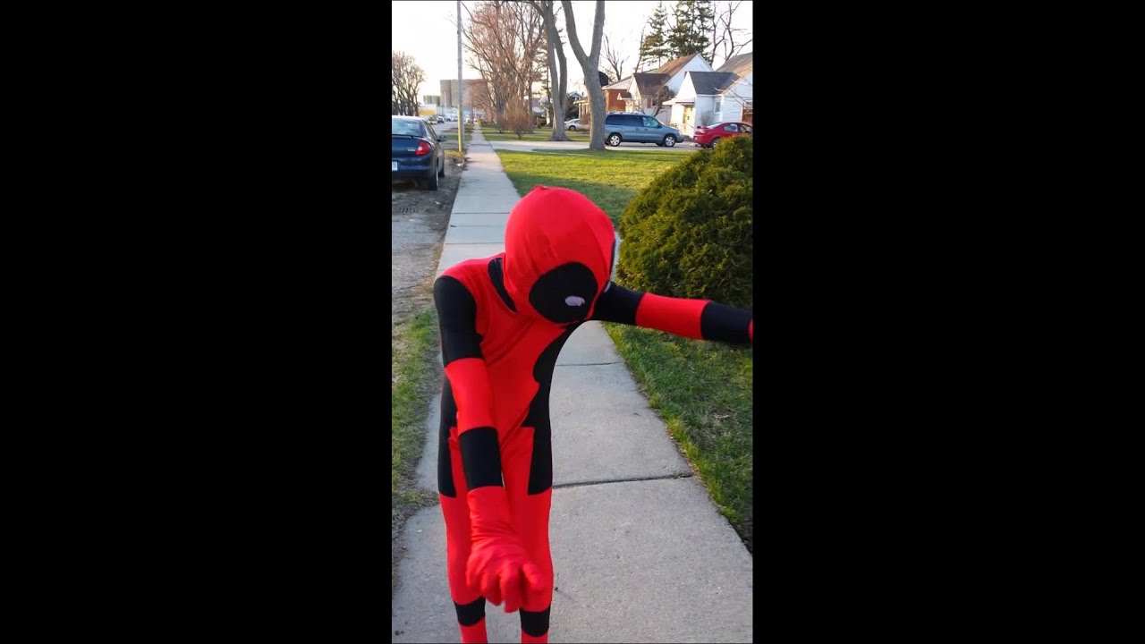 Deadpool Morphsuit Kids