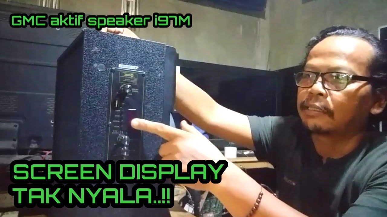 SPEAKER AKTIF GMC 897 M MATI TOTAL - YouTube