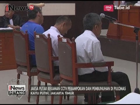 Sidang Lanjutan Perampokan & Pembunuhan Sadis di Pulomas - iNews Petang ...