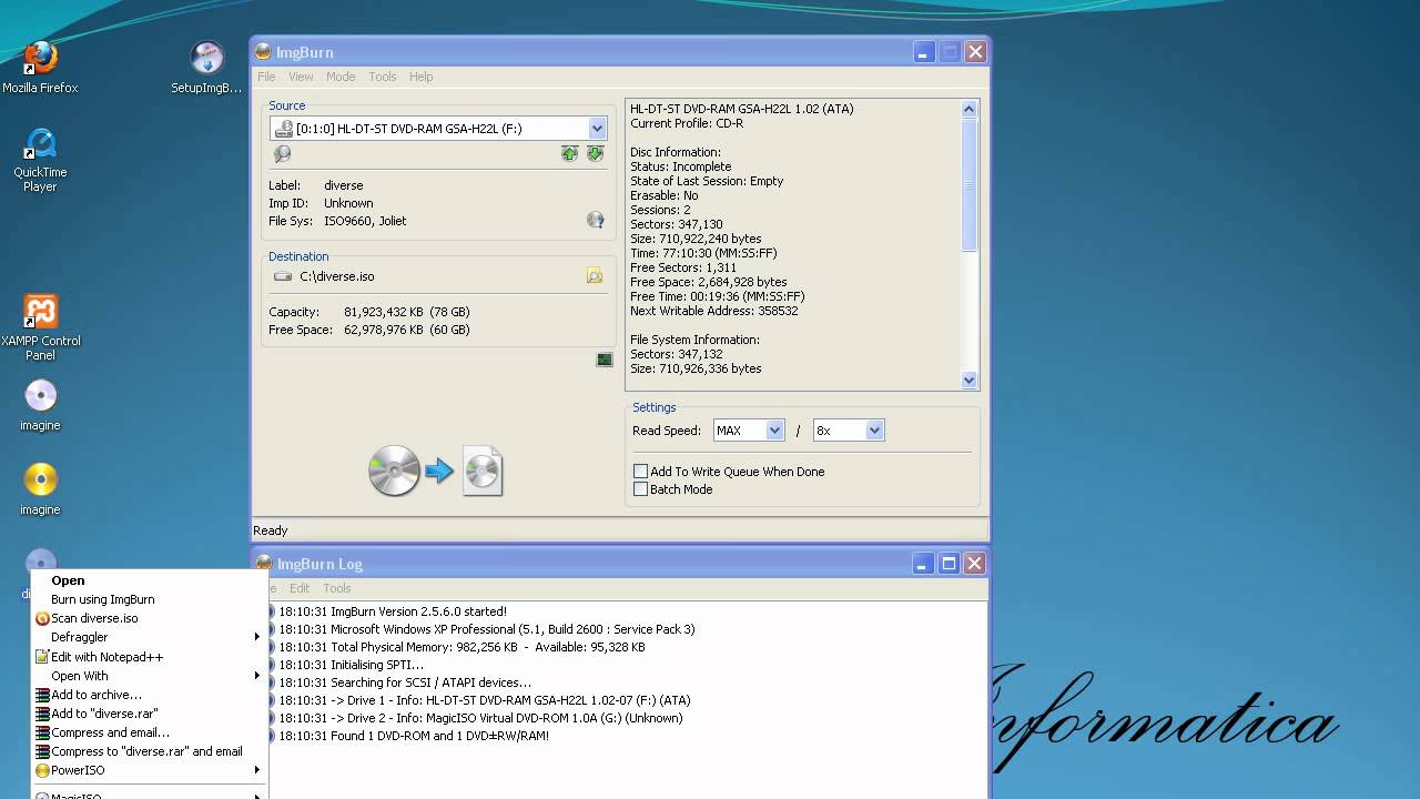 Tutorial imgBurn - YouTube