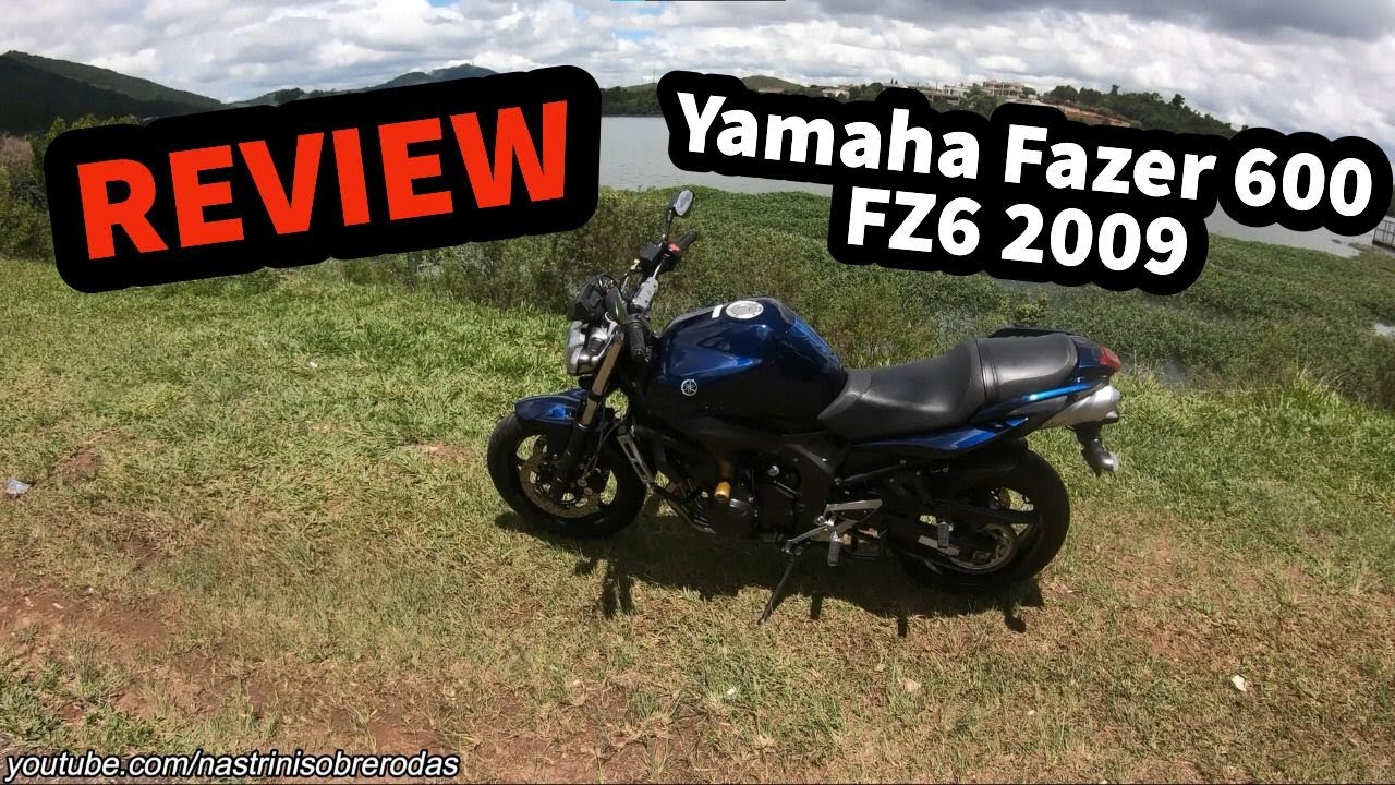 REVIEW YAMAHA FAZER 600 FZ6 2009 - YouTube