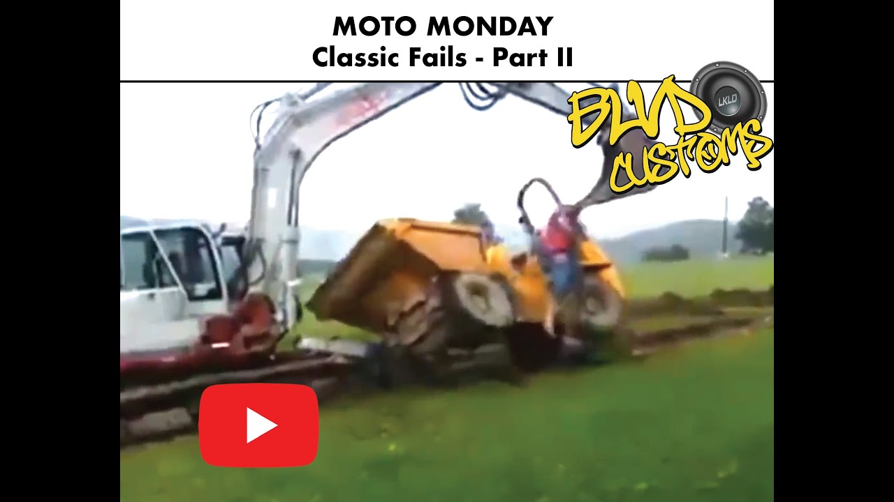 MOTO MONDAY - Classic Fails! - Part II - YouTube