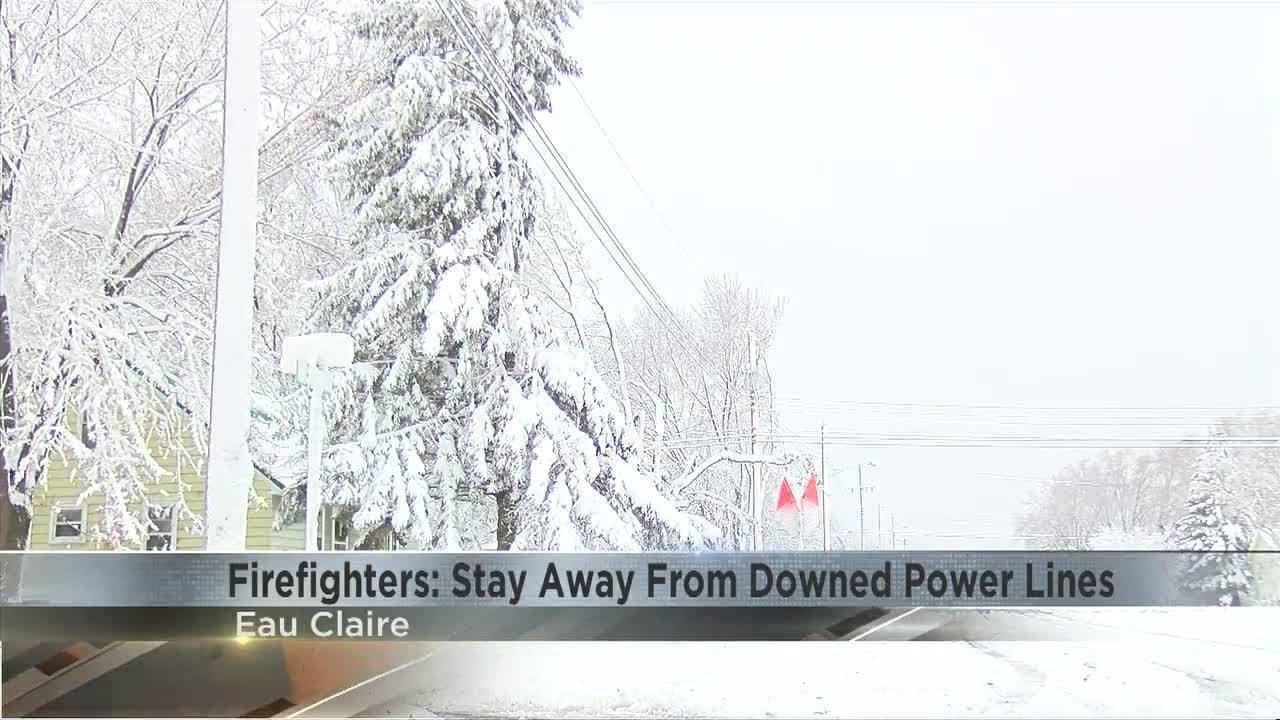 Firefighters: Stay away from downed power lines - YouTube