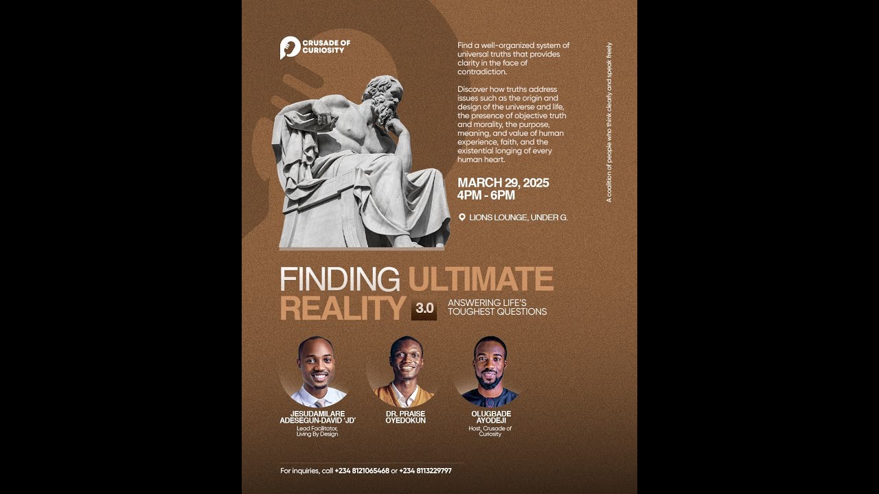 Finding Ultimate Reality 3.0 - YouTube