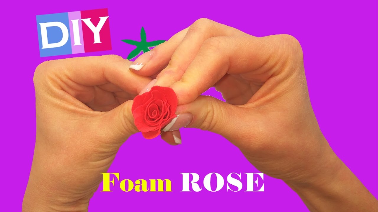 How To Make A Paper Flowers Foam Rose DIY Beauty Foam Flower YouTube how-to-make-a-paper-flowers-foam-rose-diy-beauty-foam-flower-youtube