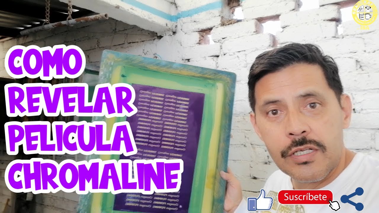 COMO REVELAR PELICULA CHROMALINE - YouTube