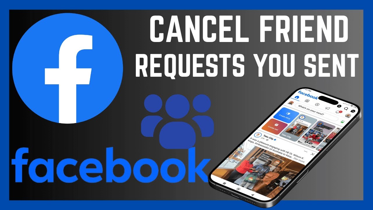 How To Cancel Friend Request You Sent On Facebook - YouTube