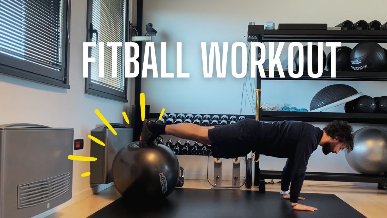 FITBALL WORKOUT (come usare la fitball) - YouTube
