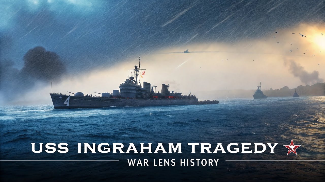 USS Ingraham Tragedy: Destroyer Lost During 1942 Convoy Mission - YouTube