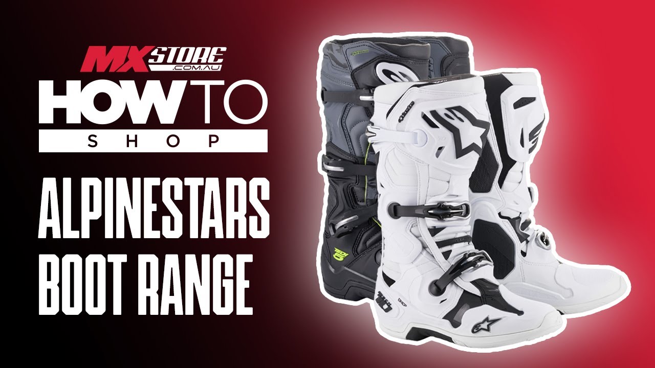 Alpinestars Boot Comparison Range Review | MXstore Australia - YouTube