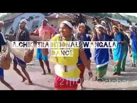 Village Bolbokgri wangala|A.chik traditional dance - YouTube