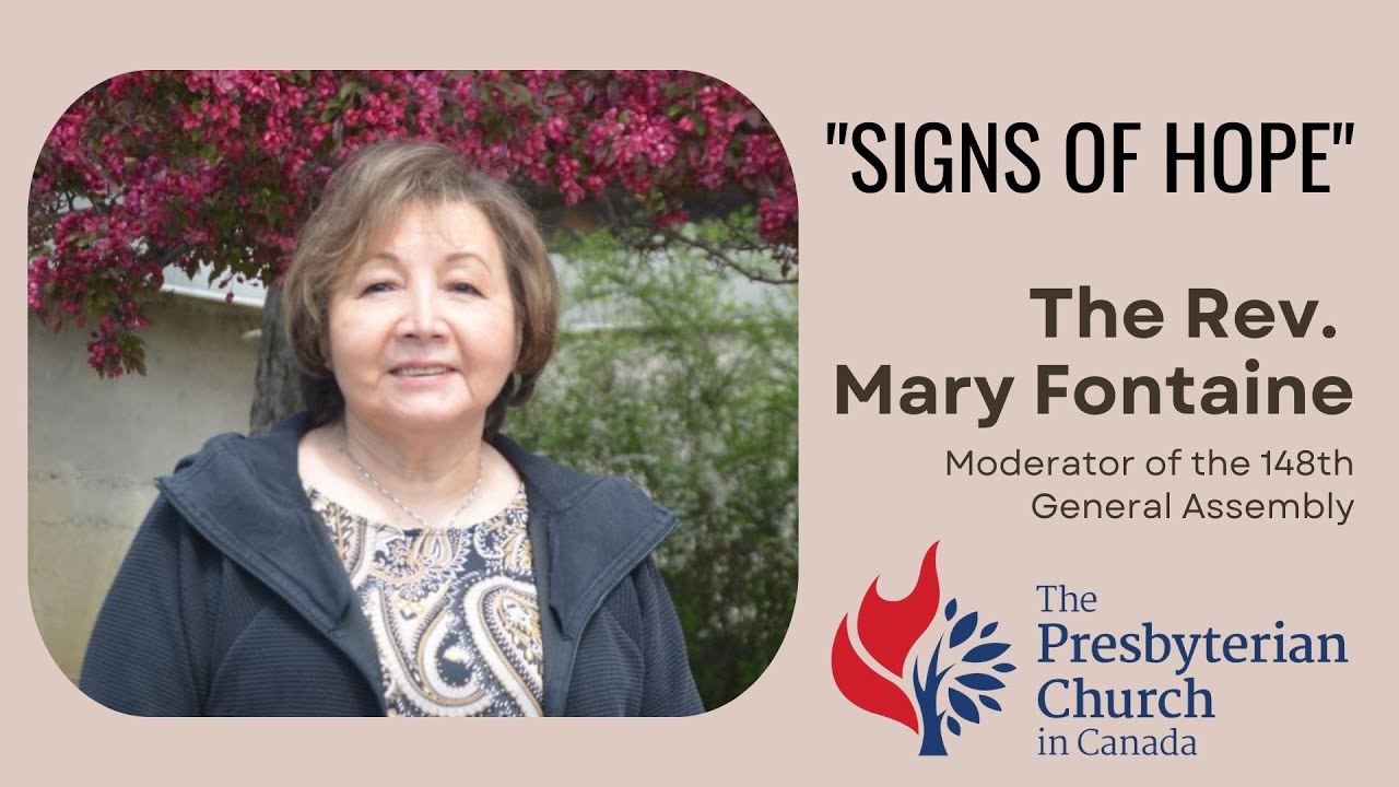 "Signs of Hope" | Rev. Mary Fontaine - YouTube