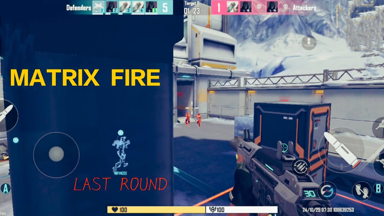 Matrix Fire | 5V5 FPP Game | Mobile Gaming | Android - YouTube
