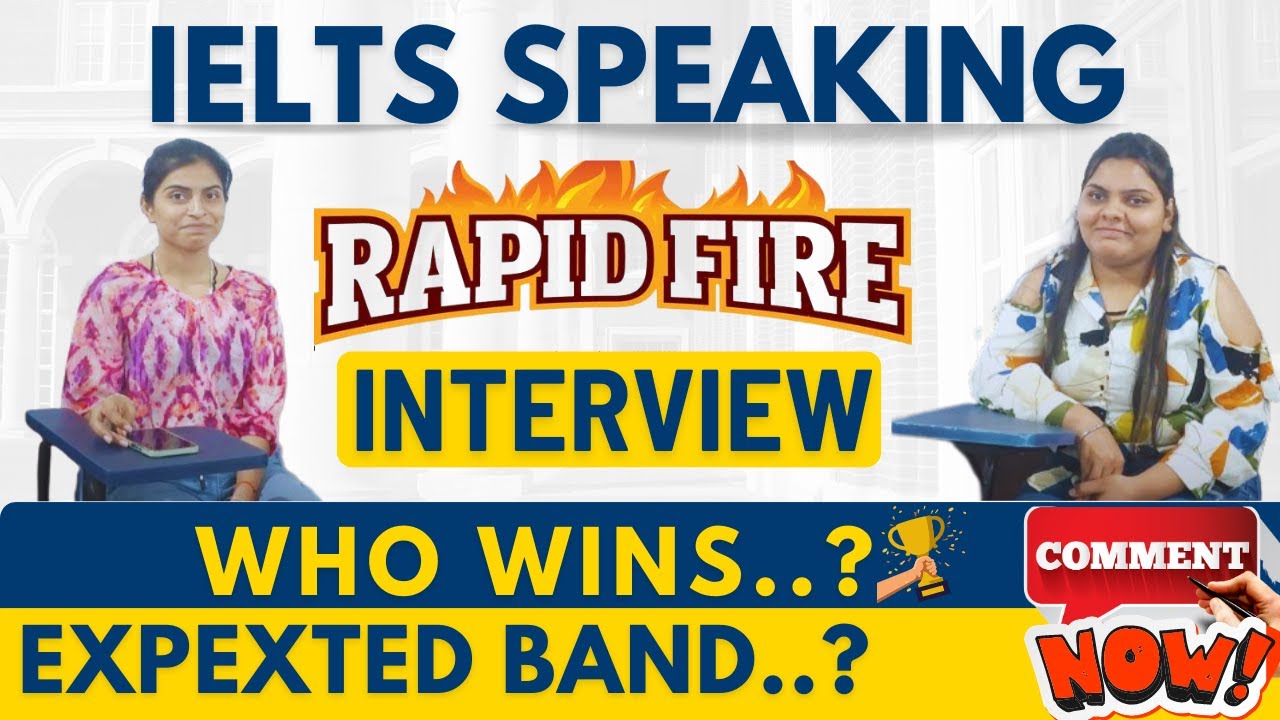 Rapid Fire On IELTS Speaking Quick Method For intro Part And Follow Ups ...