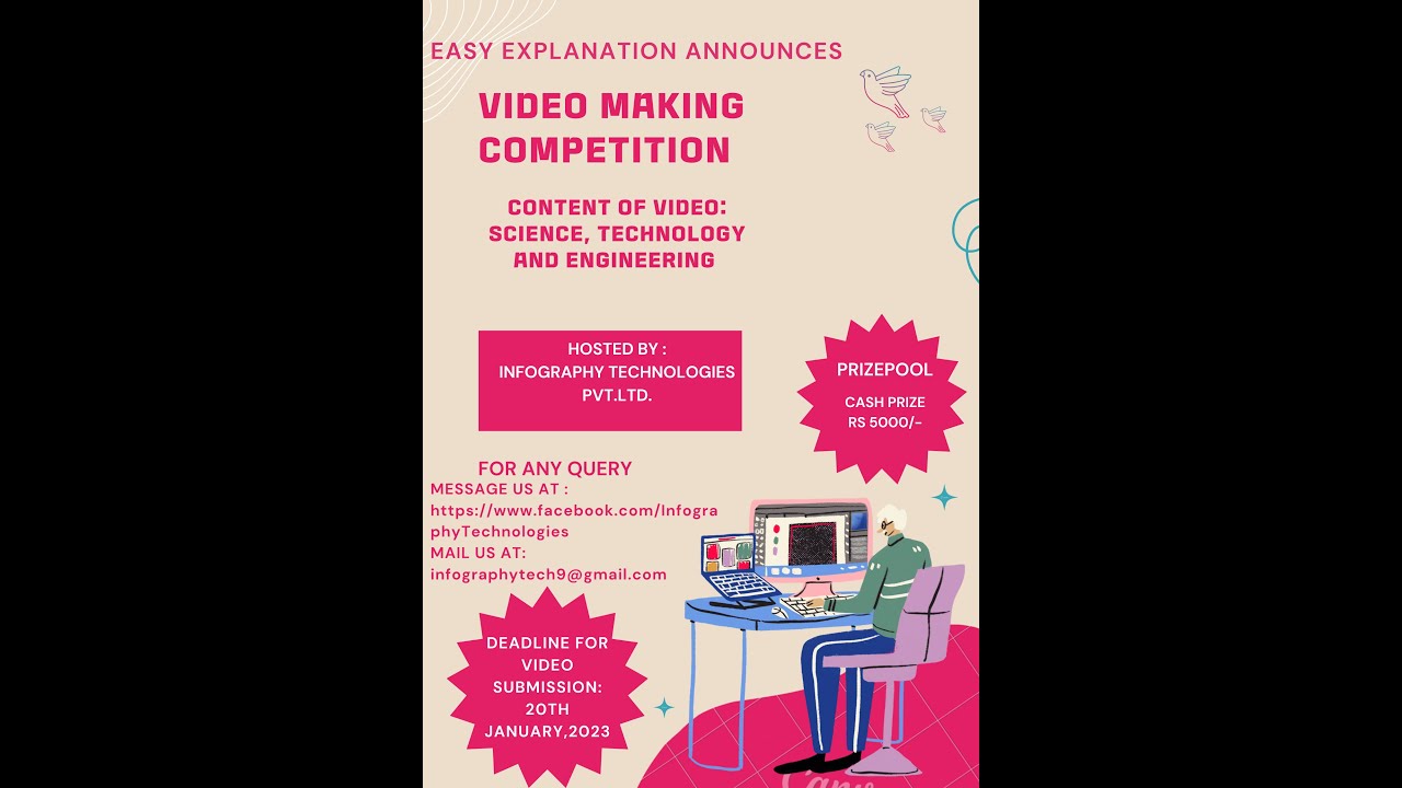 VIDEO MAKING COMPETITION || ENGINEERING , SCIENCE AND TECHNOLOGY ...