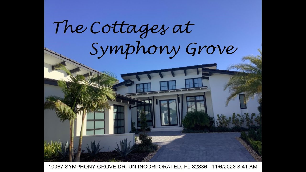 The Cottages at Symphony Grove: all Lots (Lots 25 through 60), except ...