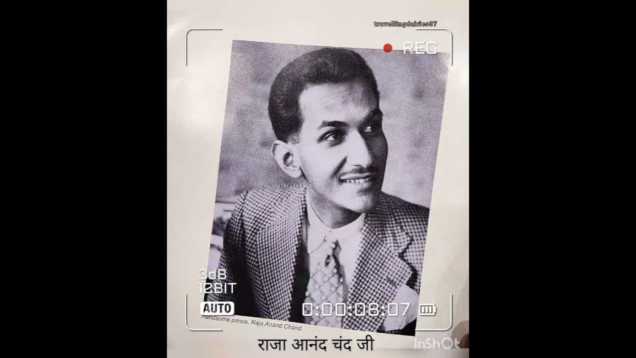 Last king of Kehloor (Bilaspur) raja Anand Chand ji . #himachal #india #king #culture #history ...