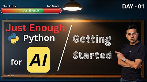 Just Enough Python for AI & Data Science (2025): The 14-Day Challenge ...