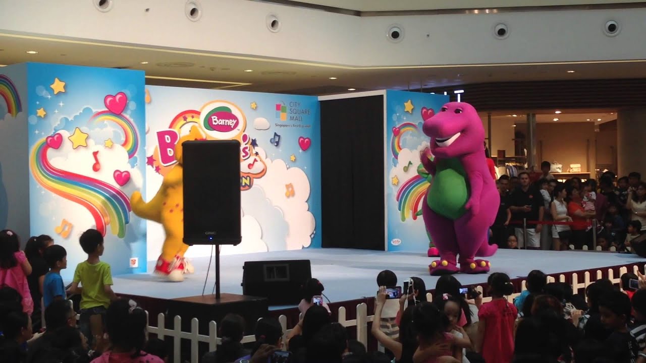 Barney & Friends Live Show at City Square Mall, Singapore! (I Love You ...