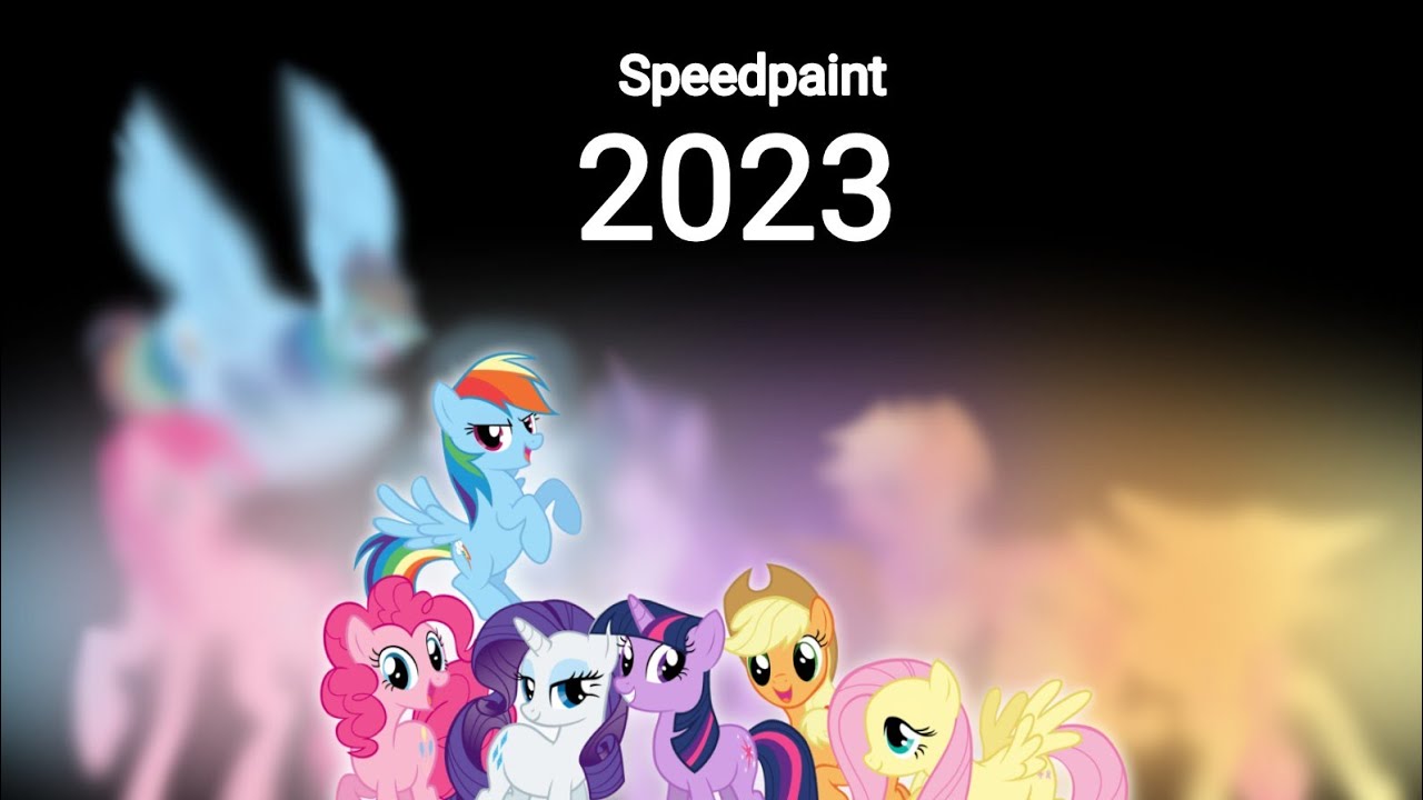 Happy New Year 2023 - MLP Special Speedpaint - YouTube
