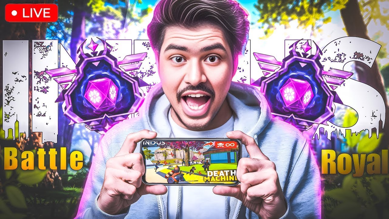 Indus Game Live Gameplay | INDUS Rank Push #indus - YouTube